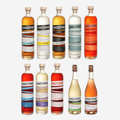 UNDONE Master Set | Complete Non-Alcoholic Bar Collection | 10 Spirits