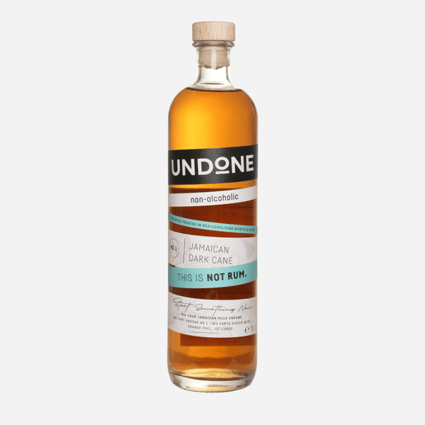 UNDONE No. 1 NOT RUM | Non-Alcoholic Rum | Dealcoholized Dark Rum