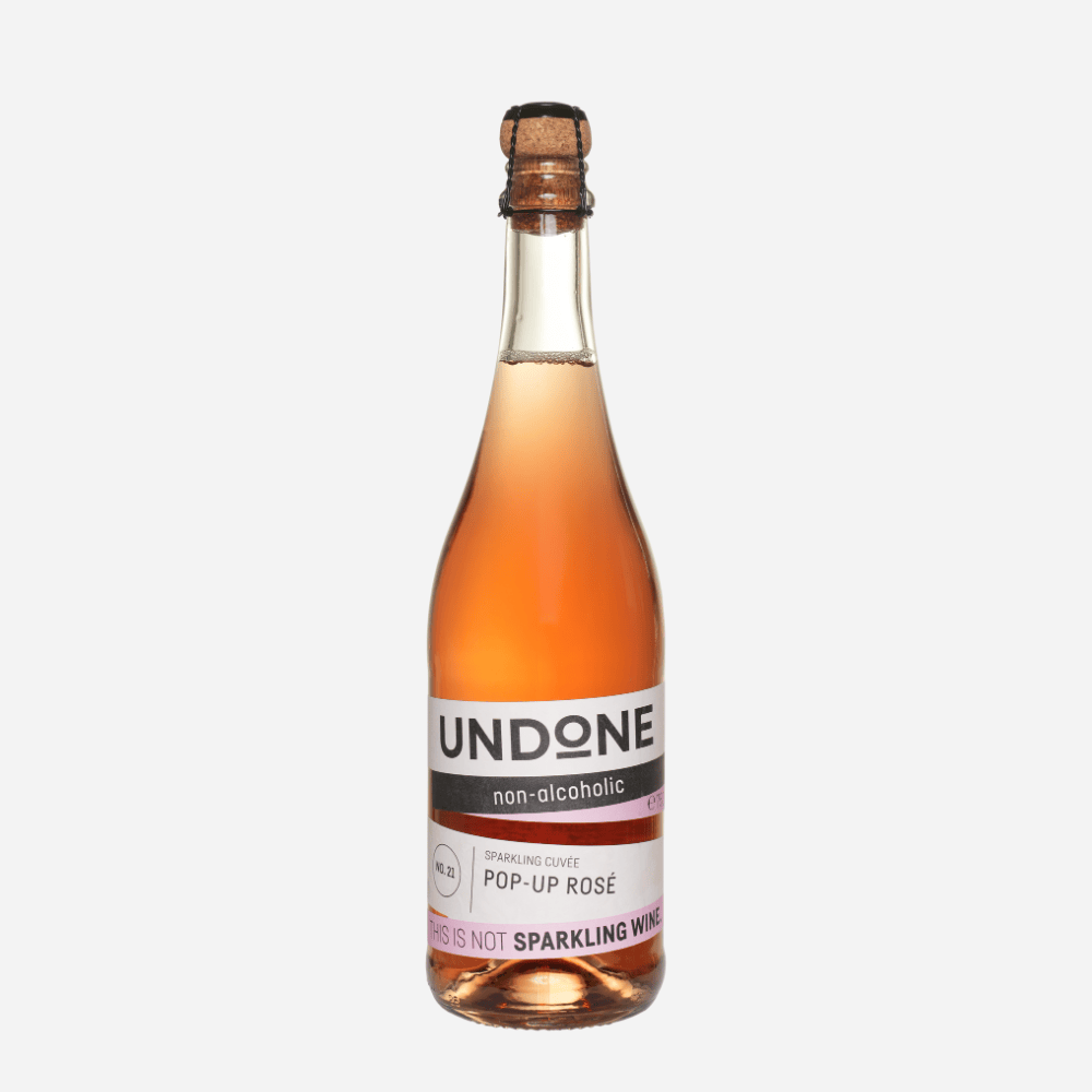 UNDONE No. 21 Pop-Up Rose | Non-Alcoholic Sparkling Rose Wine